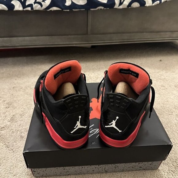 Jordan | Shoes | Jordan 4 Retro Mid Red Thunder | Poshmark